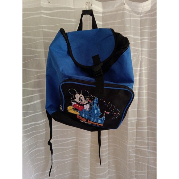 Disney | Accessories | Vintage Walt Disney World Magic Kingdom Backpack ...